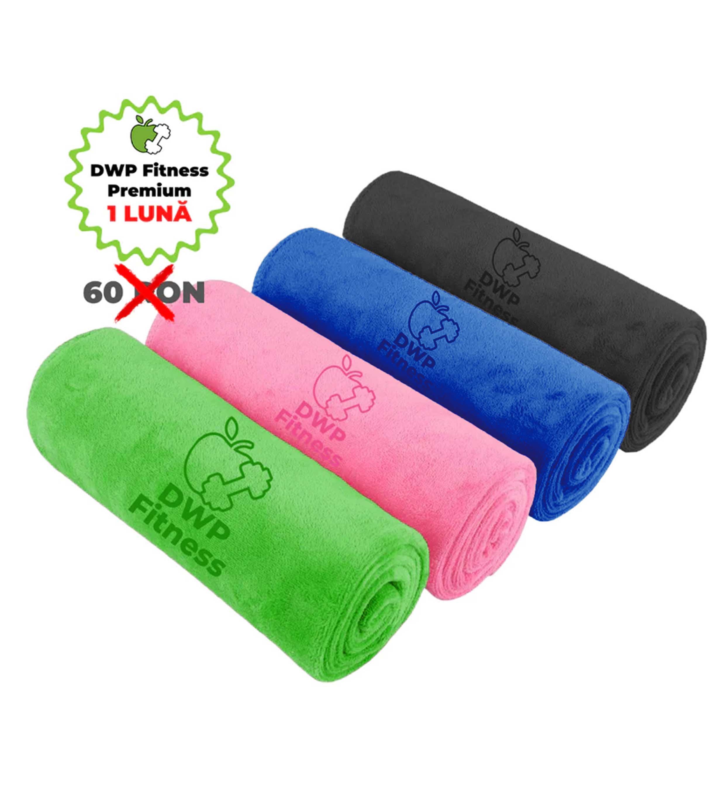 Prosop Sport DWP Fitness, din Microfibră - Mare 70*140 CM + DWP Premiu
